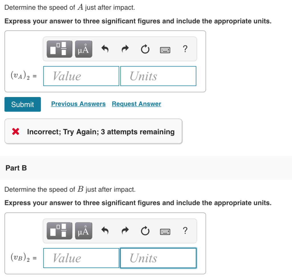Solved Two smooth disks A and B have the initial velocities | Chegg.com