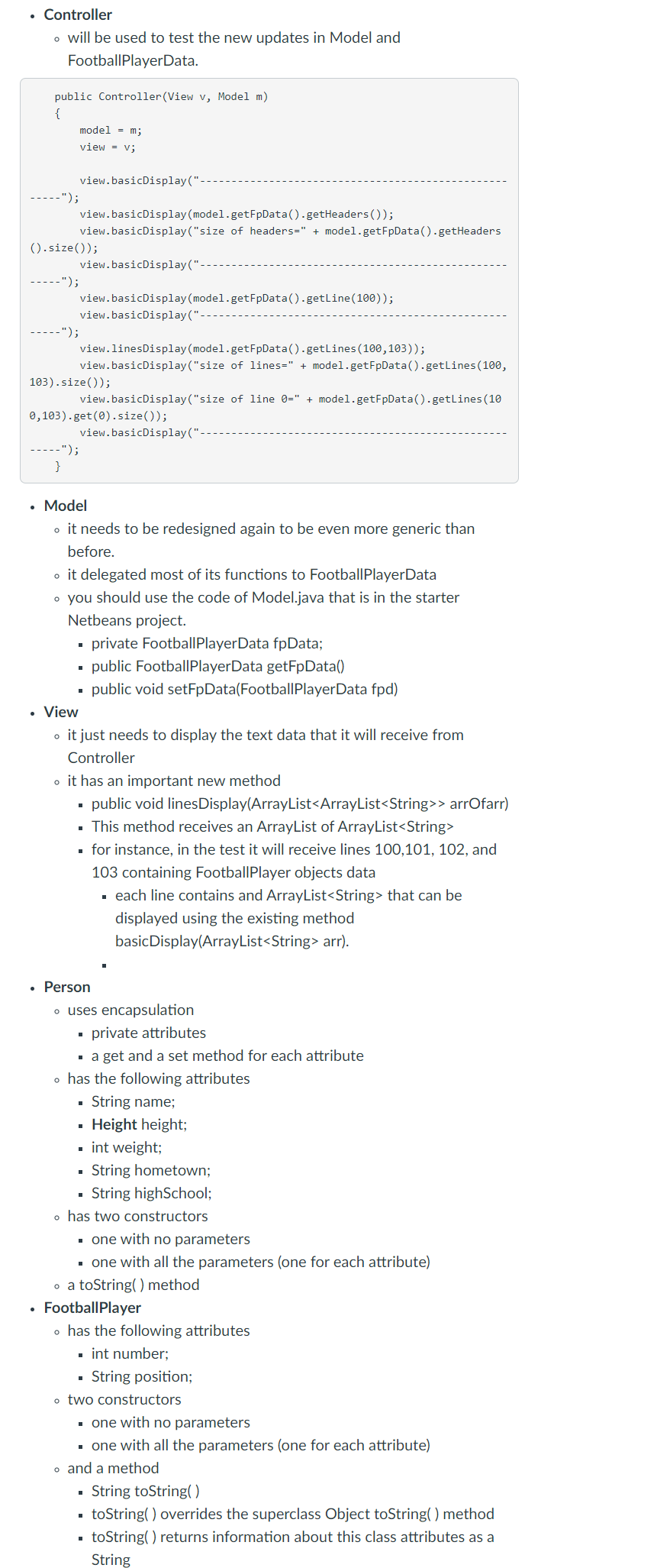 Assignment Objectives 1. Practice on implementing | Chegg.com