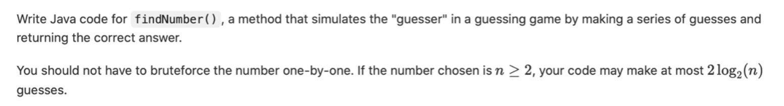 Solved "Guessing Game" is a game with two parties: the | Chegg.com