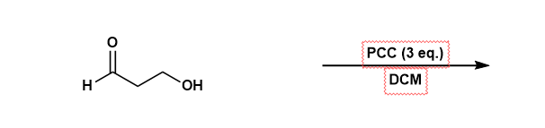 Solved PCC (3 eq.) DCM он | Chegg.com