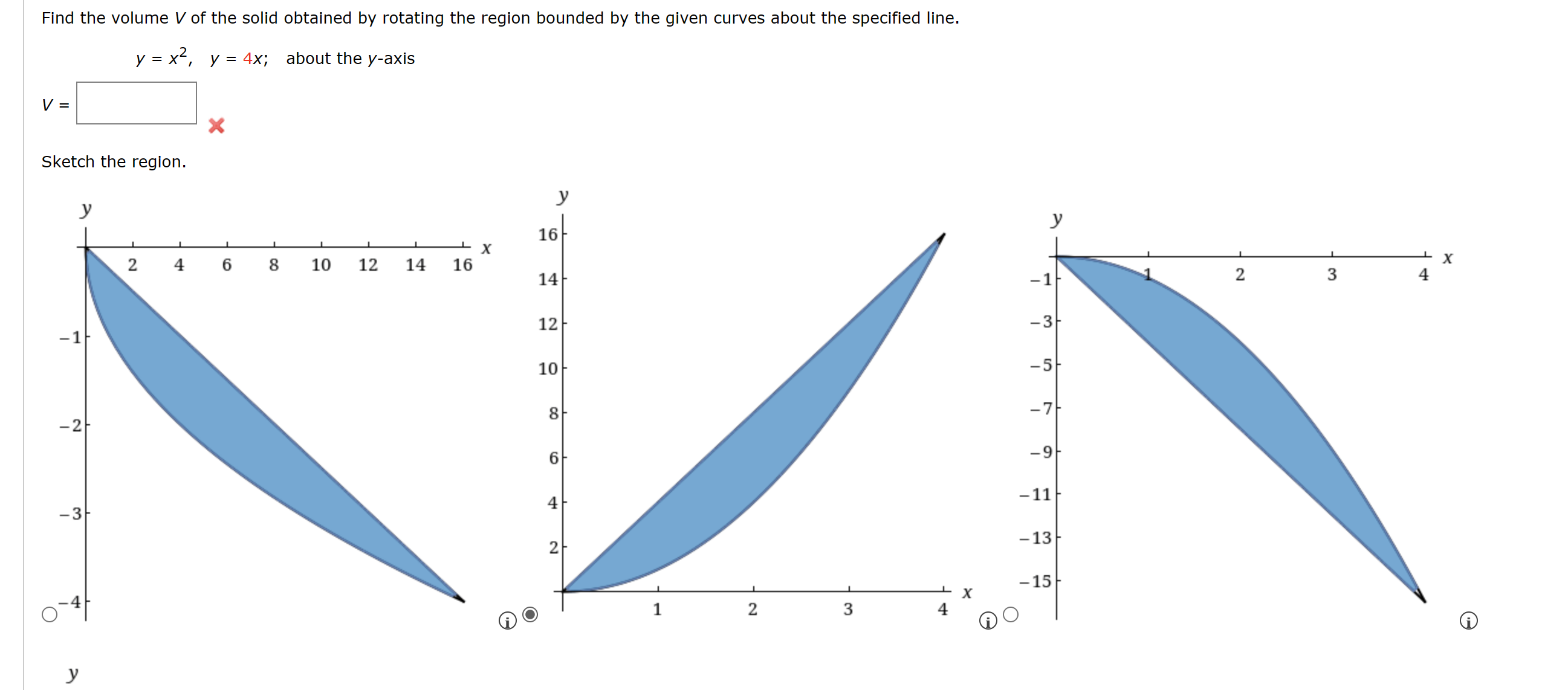 Solved If it helps, the middle graph is correct but I can't | Chegg.com