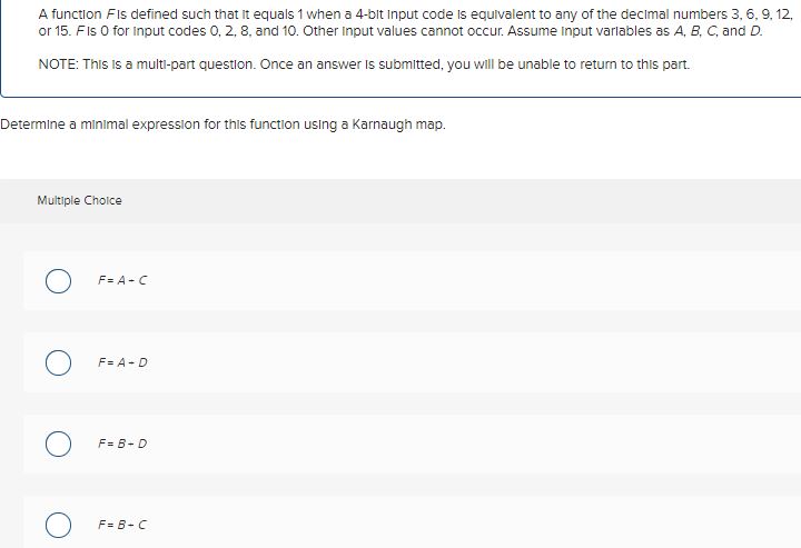 Solved A function FI ﻿s defined such that it equals 1 ﻿when | Chegg.com