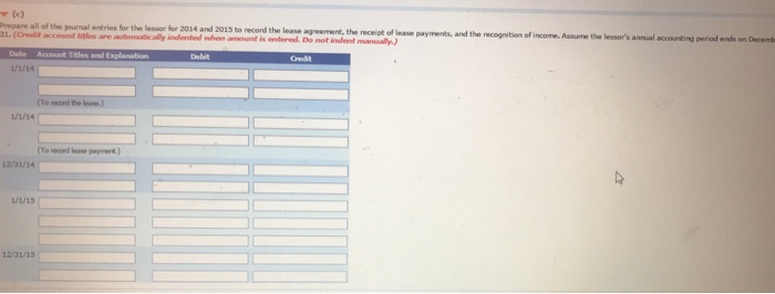 Solved Exercise 21-10 (Part Level Submission) Morgan Leasing | Chegg.com