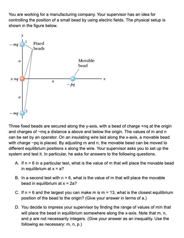 Solved You are working for a manufacturing company. Your | Chegg.com