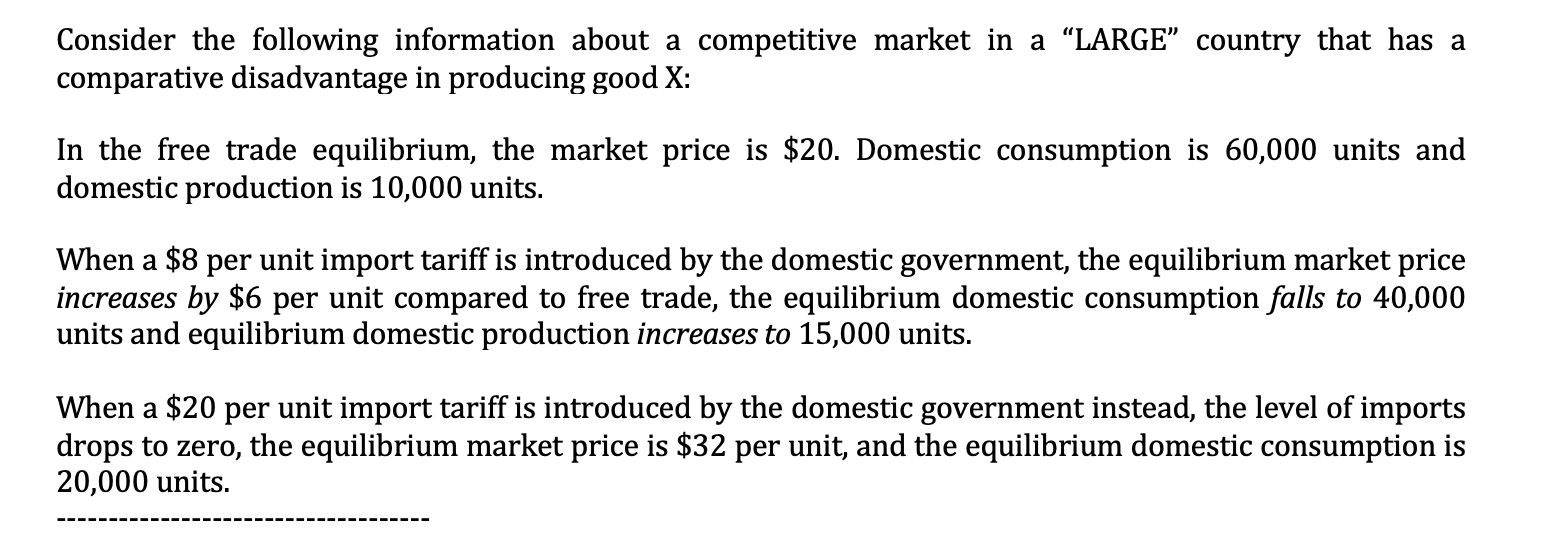 Consider the following information about a | Chegg.com