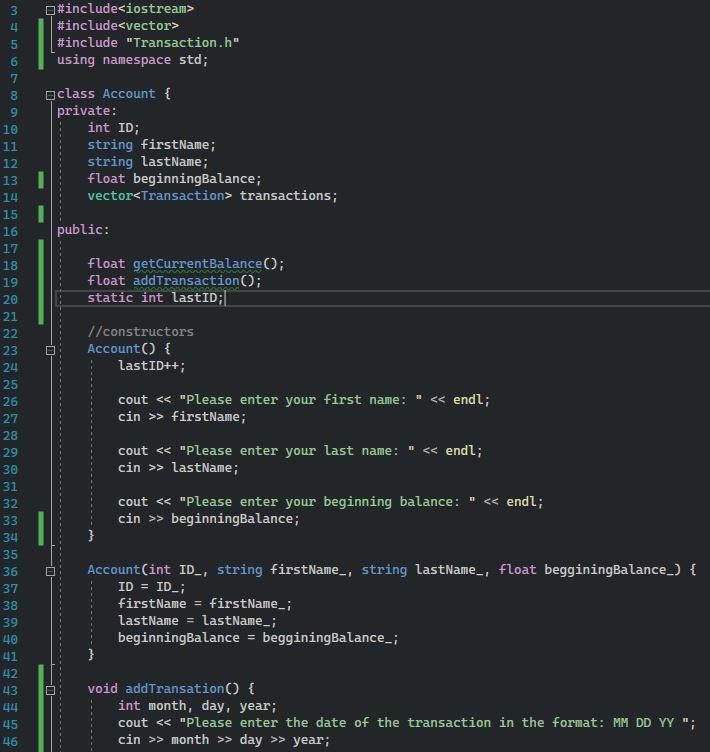 I need some help finishing my code in C++ I'm | Chegg.com