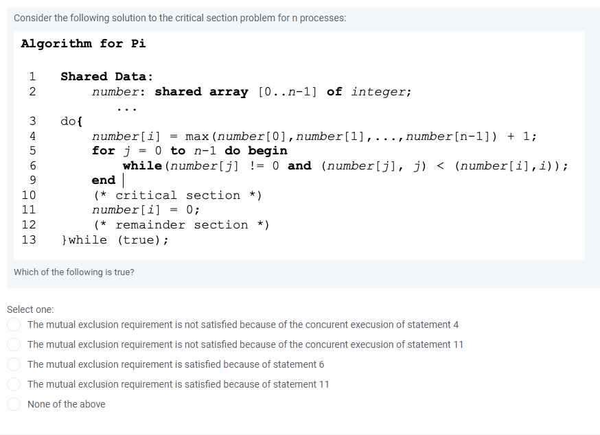 Solved Consider the following program fragment. How many | Chegg.com