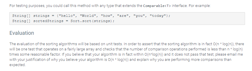 Solved Cannot use any built-in Java sorting methods such | Chegg.com