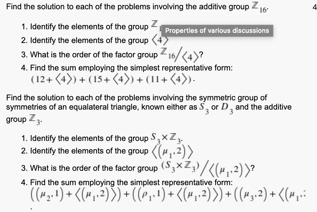 Solved Find the solution to each of the problems involving | Chegg.com