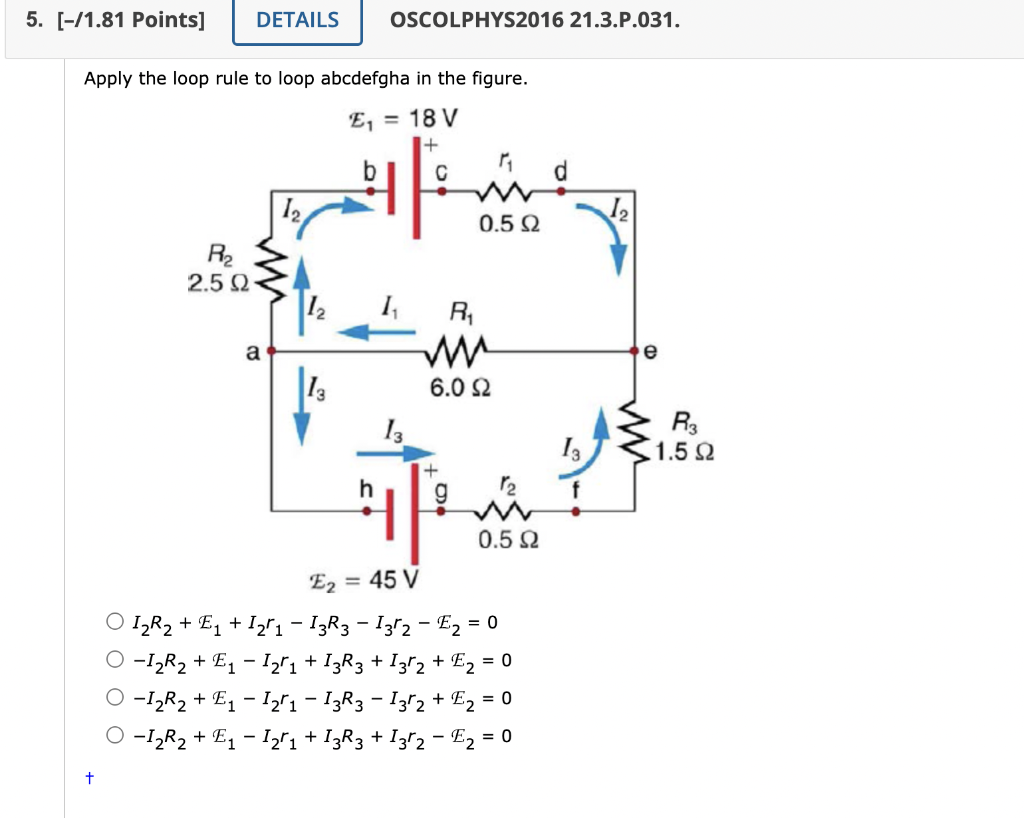 [solved] In Dire Need Apply The Loop Rule To Loop Abcdef