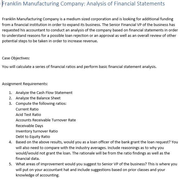 Cash Flow Statement Less Increase In Current Assets