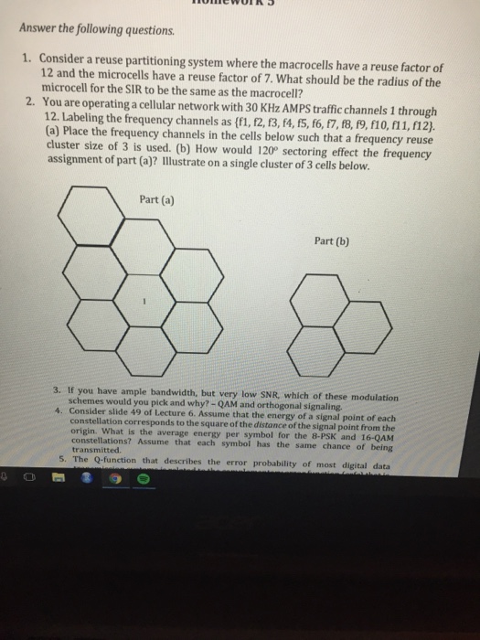 Answer the following questions. 1. Consider a reuse | Chegg.com