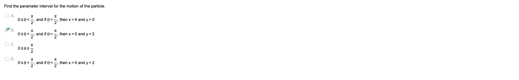 Solved Find A Parameterization For The Line Segment Joining