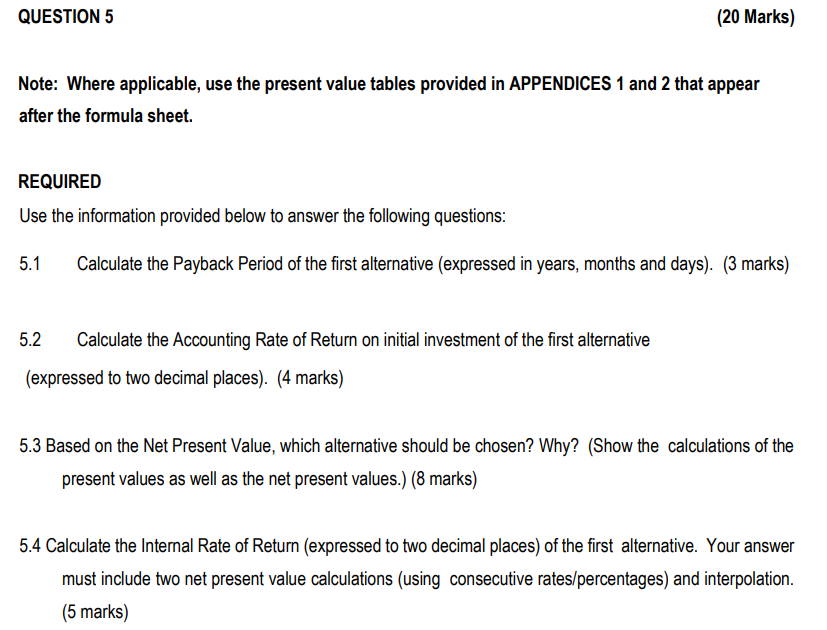 Solved Note: Where applicable, use the present value tables | Chegg.com