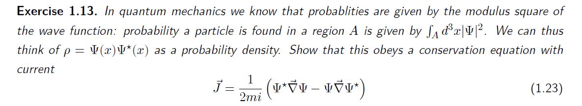 Solved Exercise 1.13. In quantum mechanics we know that | Chegg.com
