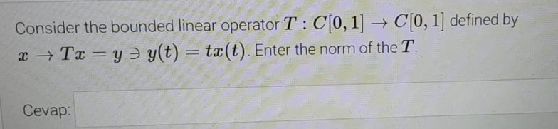 Solved ADVANCED MATHEMATICAL ANALYSIS Please solve step by | Chegg.com