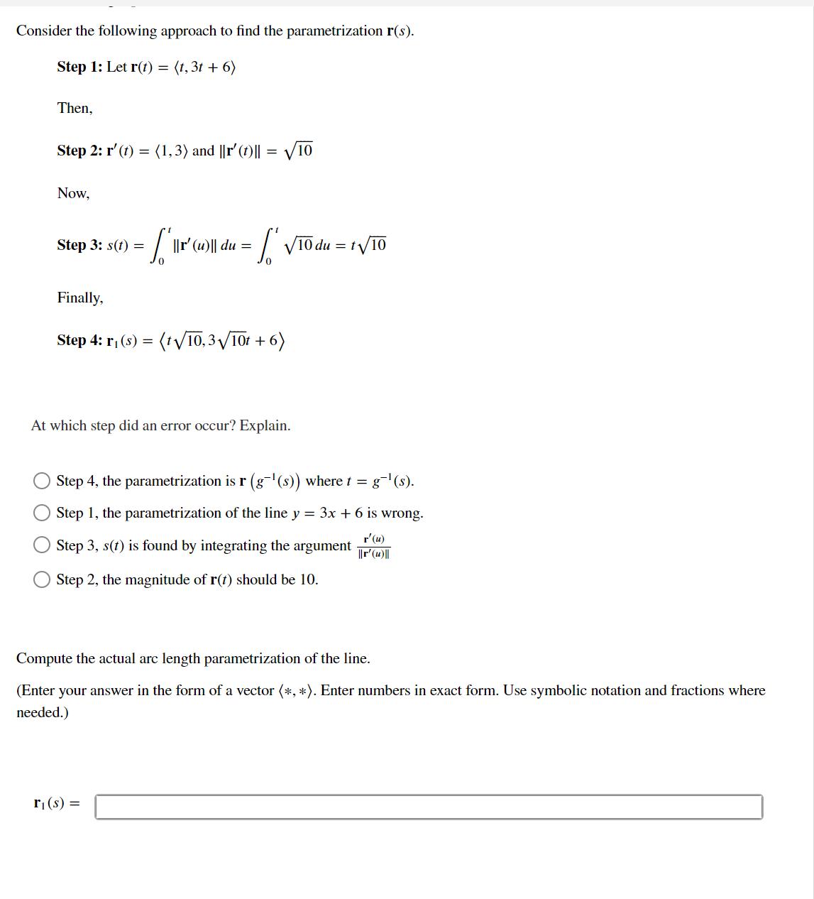 Solved Consider the following approach to find the | Chegg.com