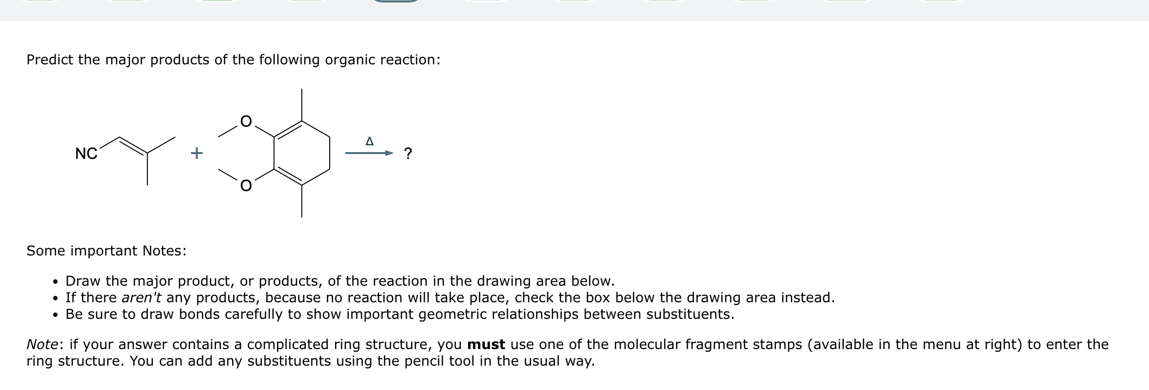 Solved Predict the major products of the following organic | Chegg.com