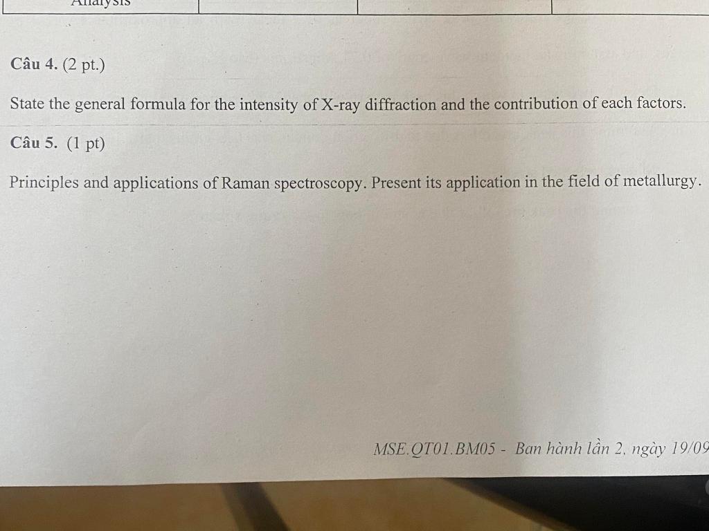 Solved State the general formula for the intensity of X-ray | Chegg.com