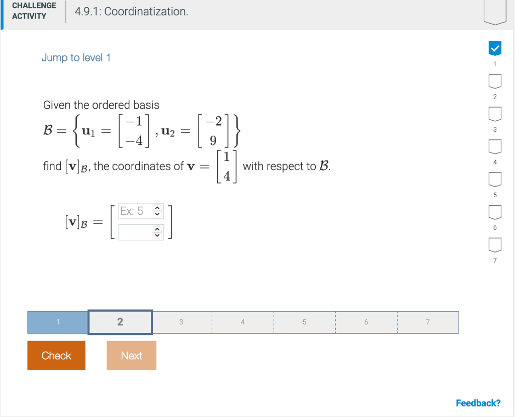 Solved CHALLENGE ACTIVITY 4.9.1: Coordinatization. Jump to | Chegg.com