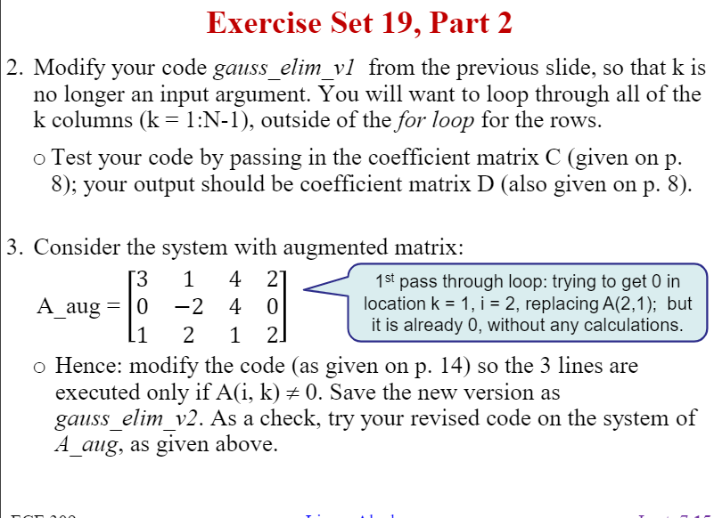Exercise Set 19: Function M-file 1. Write a function | Chegg.com Exercise Set 19: Function M-file 1. Write a function | Chegg.com