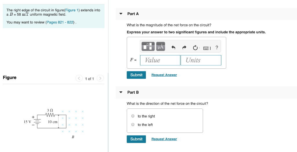Solved The right edge of the circuit in figure(Figure 1) | Chegg.com