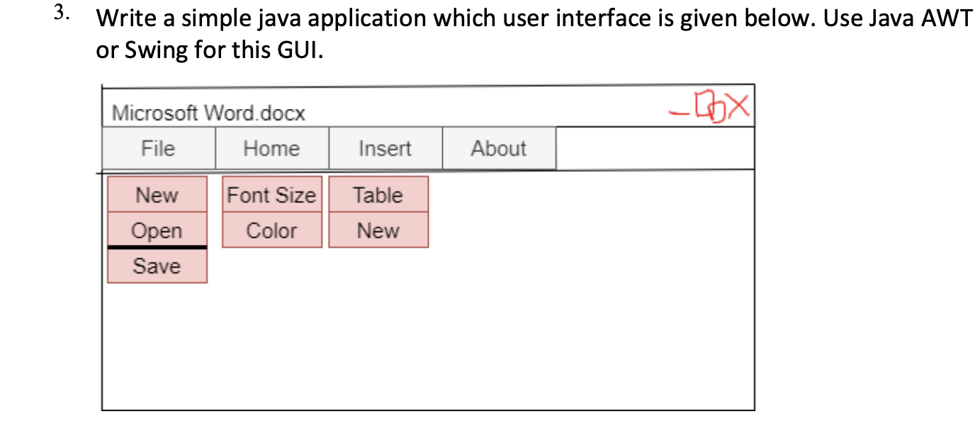 Solved 3. Write a simple java application which user | Chegg.com