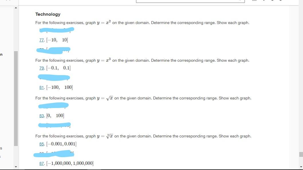 Solved Technology For the following exercises, graph y = 22 | Chegg.com