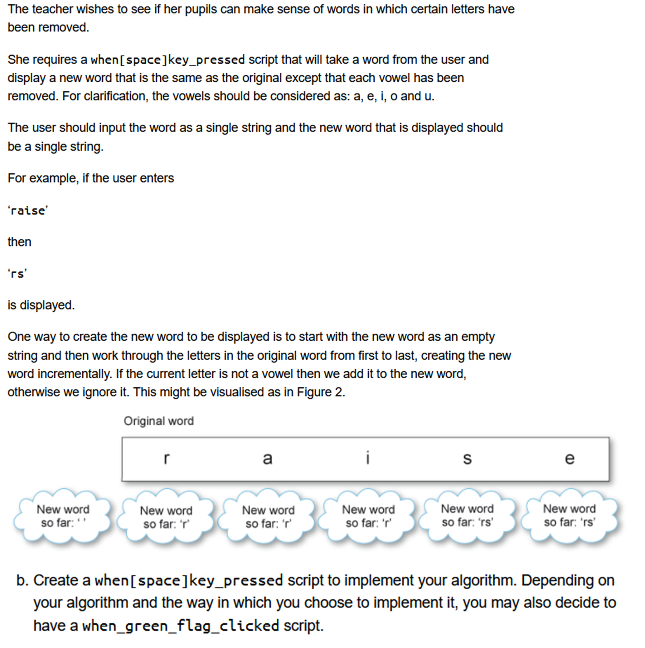 Solved The teacher wishes to see if her pupils can make | Chegg.com