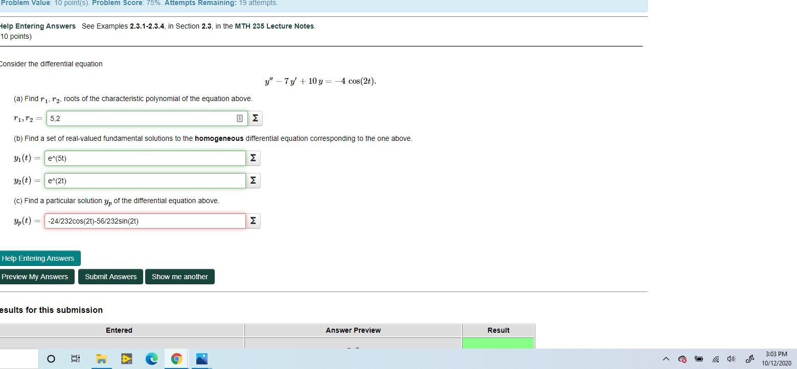Solved Problem Value 10 Points Problem Score 75 8589