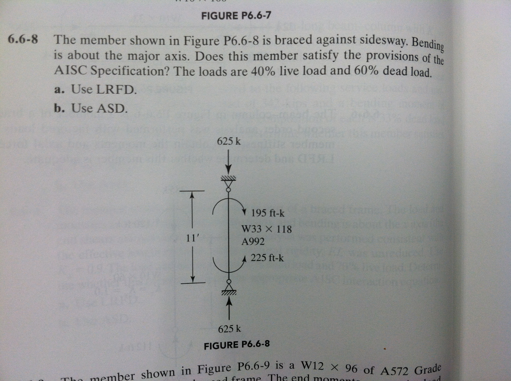 Solved FIGURE P6.6-7 6.6-8 The member shown in Figure P6.6-8 | Chegg.com
