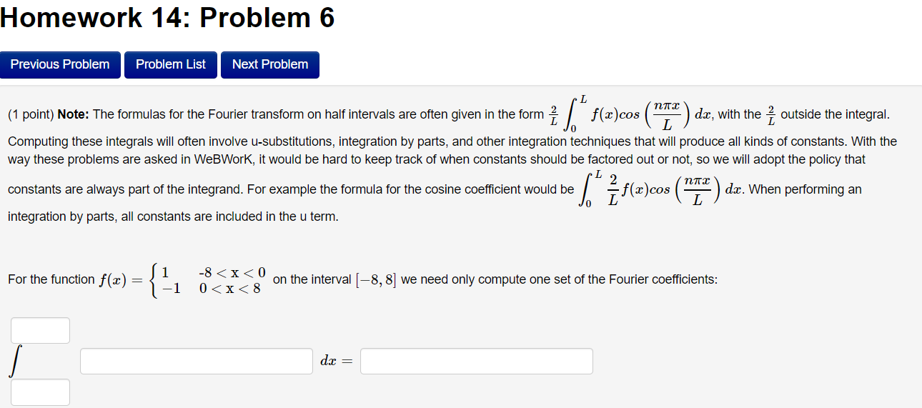 Solved Homework 14: Problem 6 Previous Problem Problem List | Chegg.com