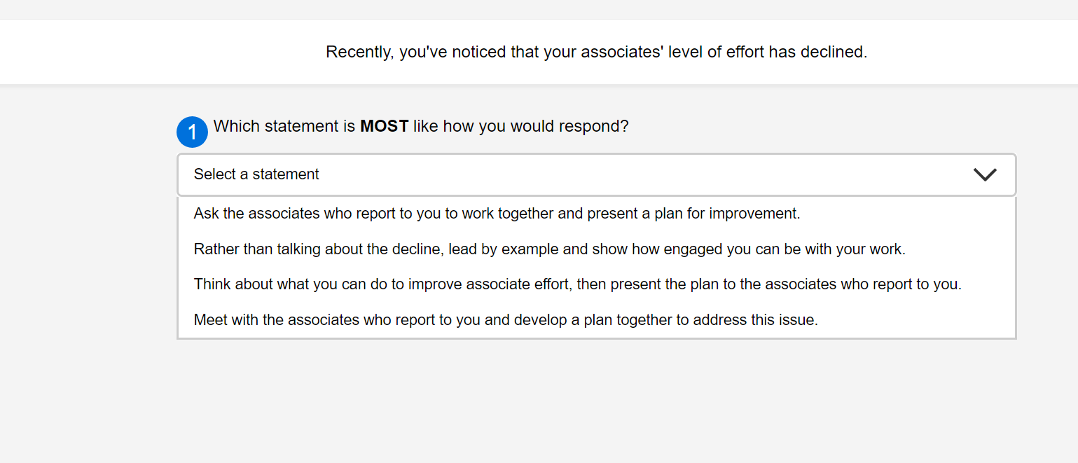 Solved Recently, you've noticed that your associates' level | Chegg.com