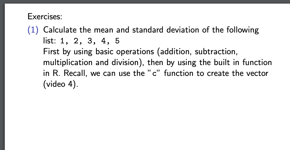 Solved This is a basic RStduio code. Could you please | Chegg.com