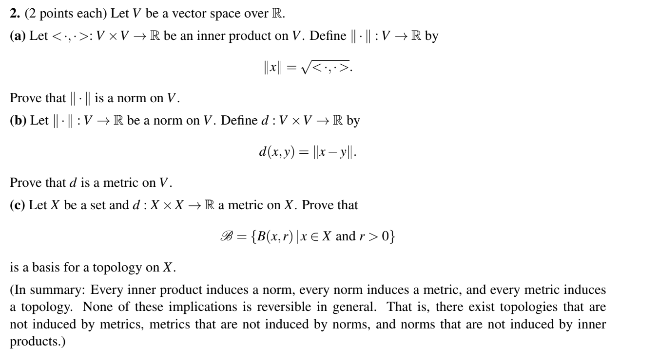 Solved Please write proper mathematical proofs. This is for | Chegg.com Solved Please write proper mathematical proofs. This is for | Chegg.com