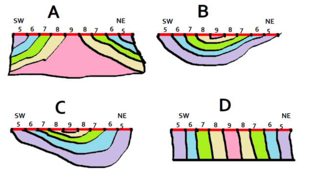 Solved Use the above map to answer the following questions. | Chegg.com