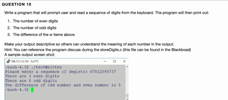 Solved This is a simple UNIX/C (C++) programming question. | Chegg.com