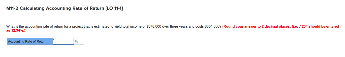 Solved M11-7 Calculating Net Present Value, Predicting | Chegg.com
