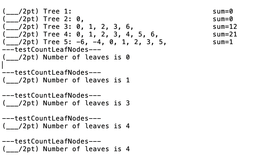 Solved There is a class GenericTree and its inner class | Chegg.com