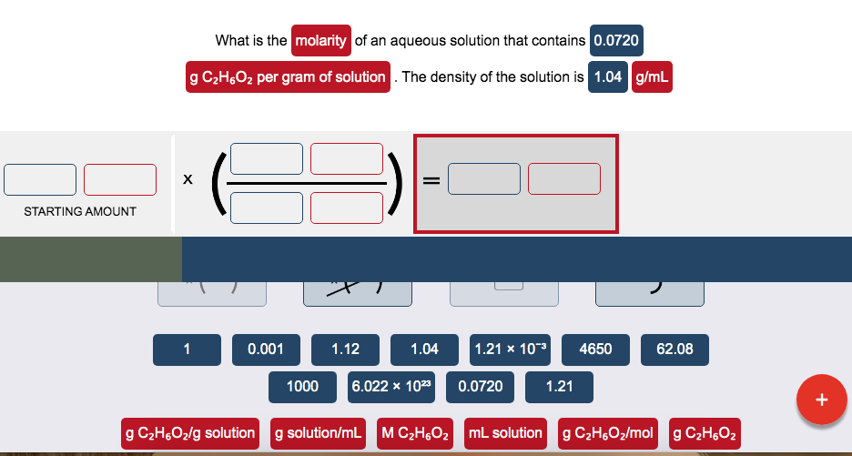Solved What is the of an aqueous solution that contains . | Chegg.com