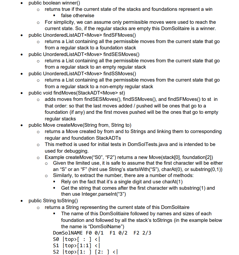 Solved In of these classes, you may implement more private | Chegg.com