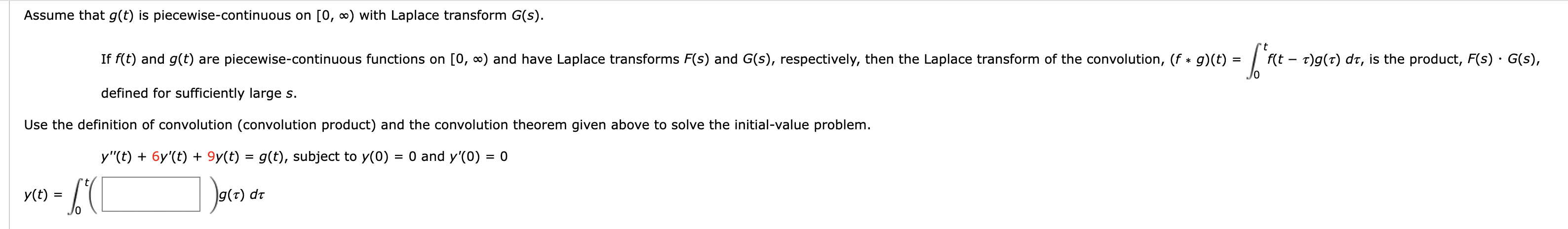 Solved defined for sufficiently large s. Use the definition | Chegg.com