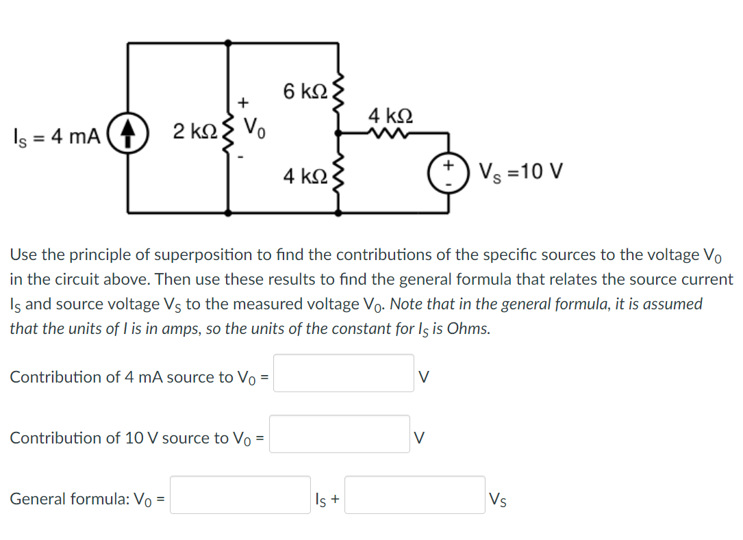 Solved Use the principle of superposition to find the | Chegg.com