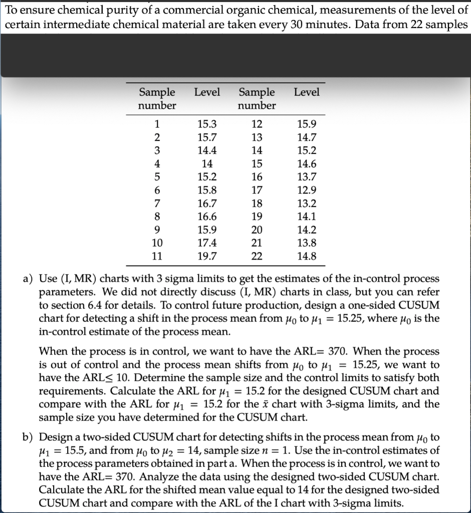 To ensure chemical purity of a commercial organic | Chegg.com