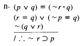 Solved n) Use the full truth table method to determine | Chegg.com