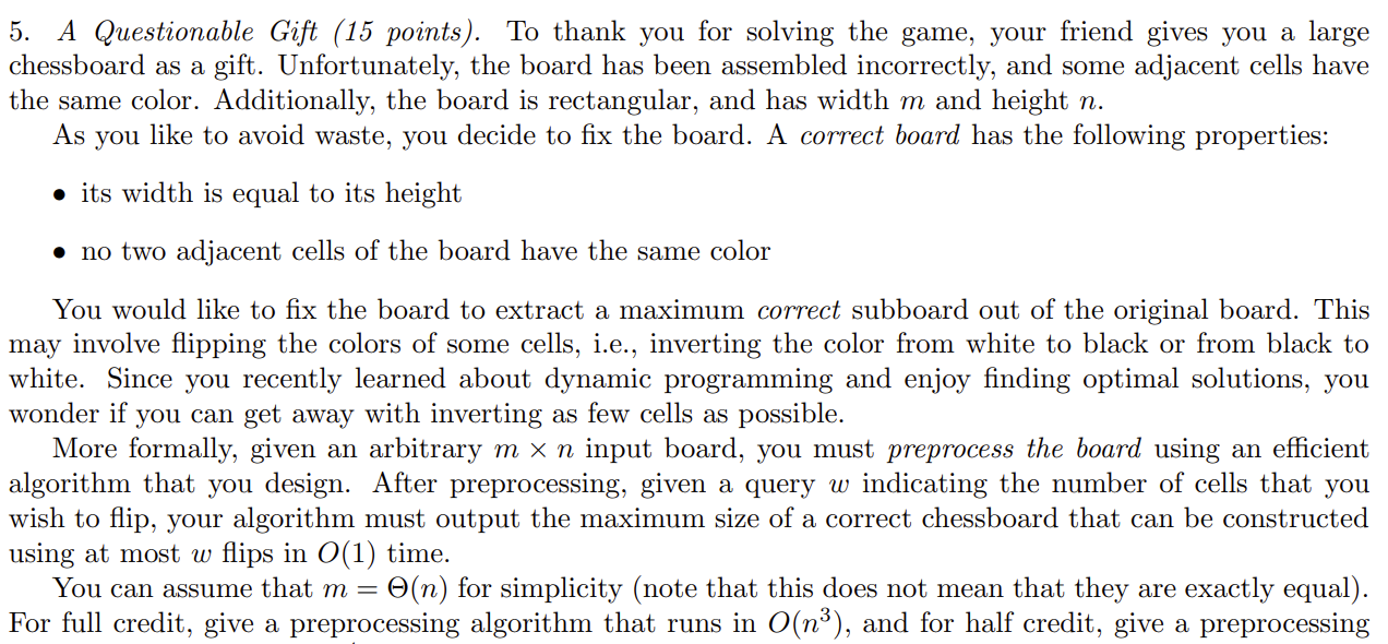 Solved For The Following Question Please Provide An 