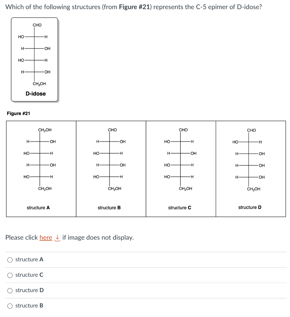 Solved Which Of The Following Structures From Figure 21