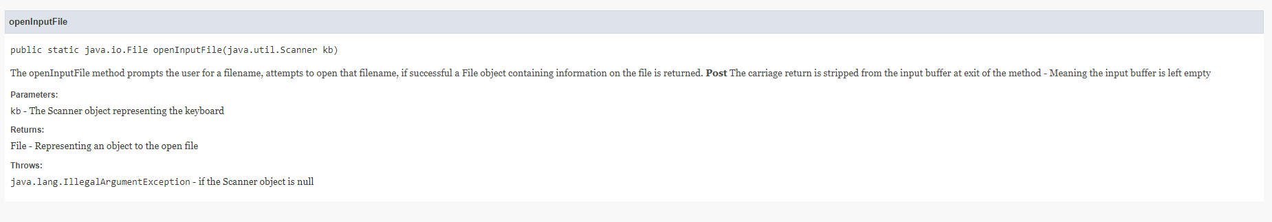 Solved In JAVA create a class with all 3 of these methods | Chegg.com