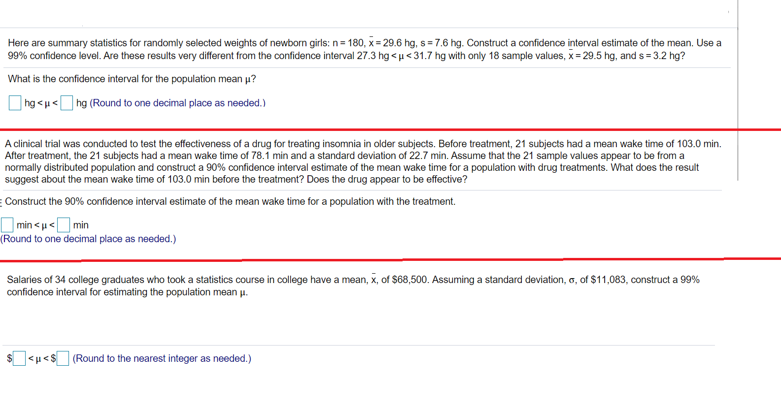 Solved Here are summary statistics for randomly selected | Chegg.com