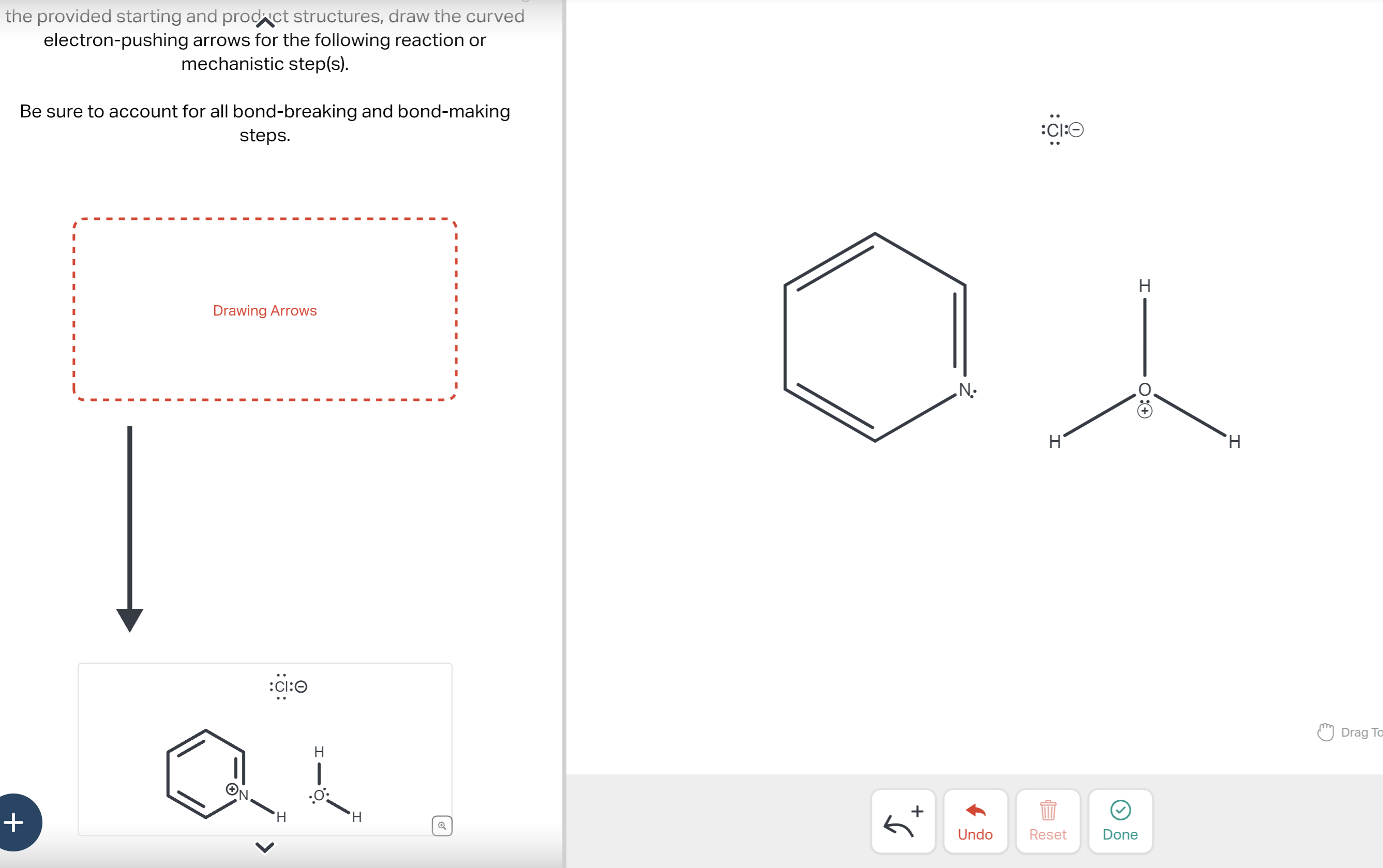 Solved the provided starting and prodict structures, draw | Chegg.com